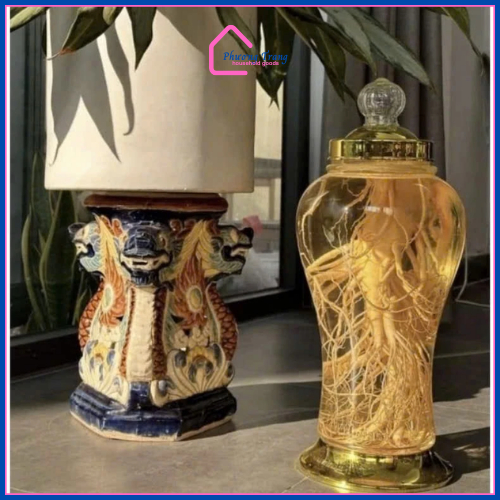 [Kho sỈ] Bình Ngâm Rượu Sâm Thủy Tinh Phú Hòa Có Van/Không Van Cao Cấp 1L,, 2L, 3L, 4L, 5L, 6L ...