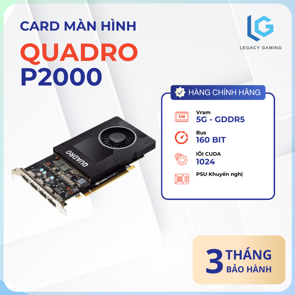 VGA Card màn hình Quadro P2000 - Chính hãng | Shopee Việt Nam