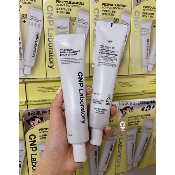 [Unbox] Kem Dưỡng CNP Chiết Xuất Keo Ong Phục Hồi Da Propolis Ampule Active Shot Cream 75ml ...