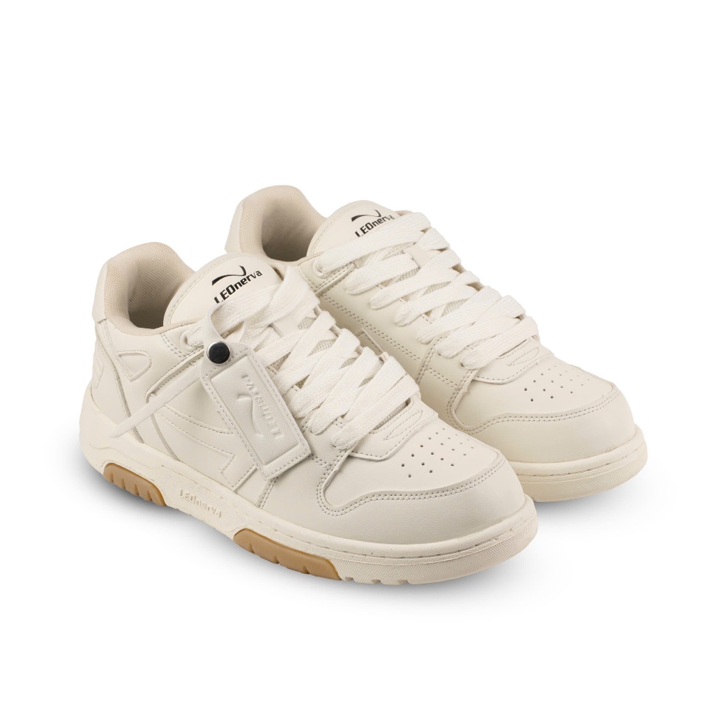 Giày Sneaker Unisex Leonerva 508 VS1 - Be Đế Kép [ Đế Hack Dáng Cao 5cm ...