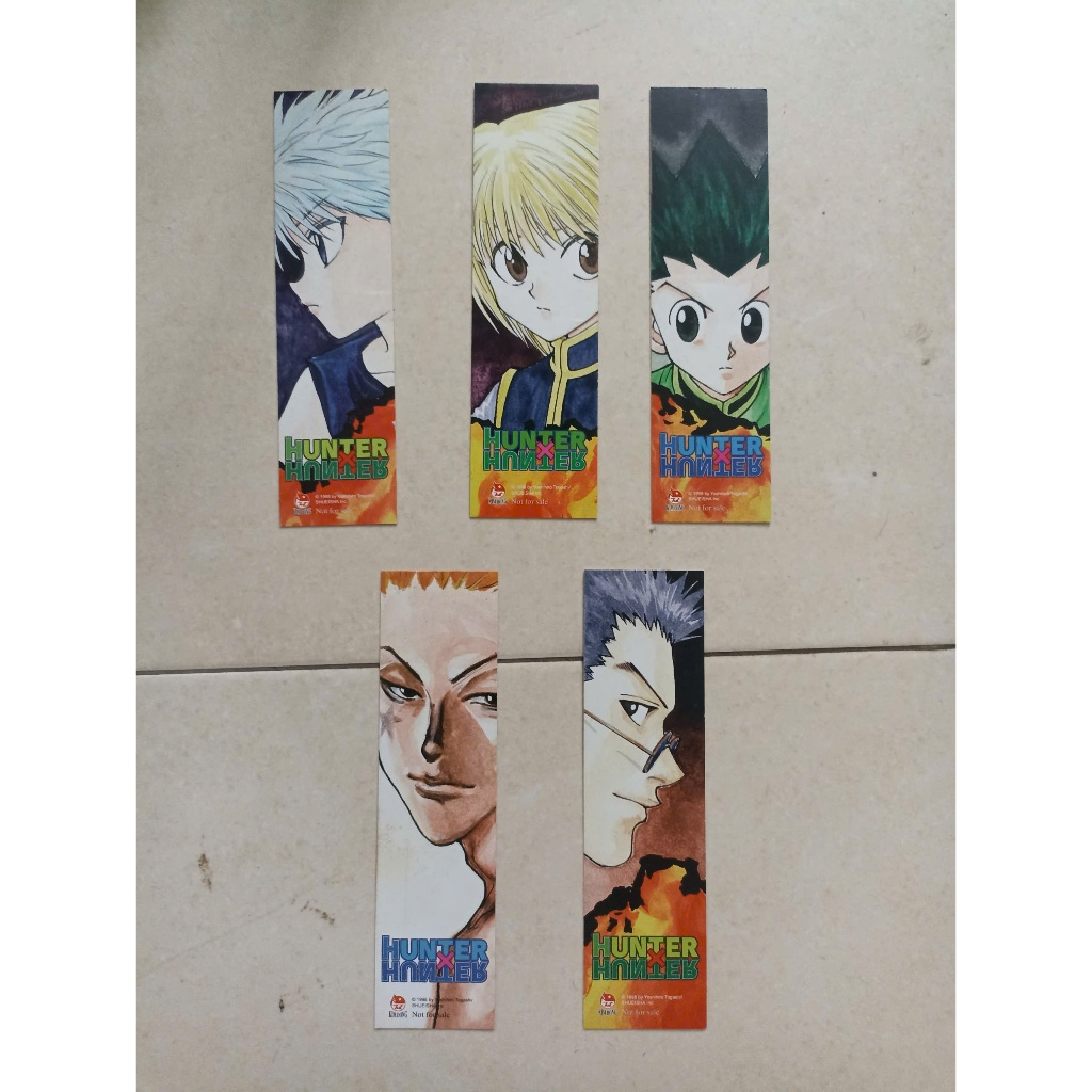 Phụ kiện Bookmark mẫu Hunter x Hunter | Shopee Việt Nam