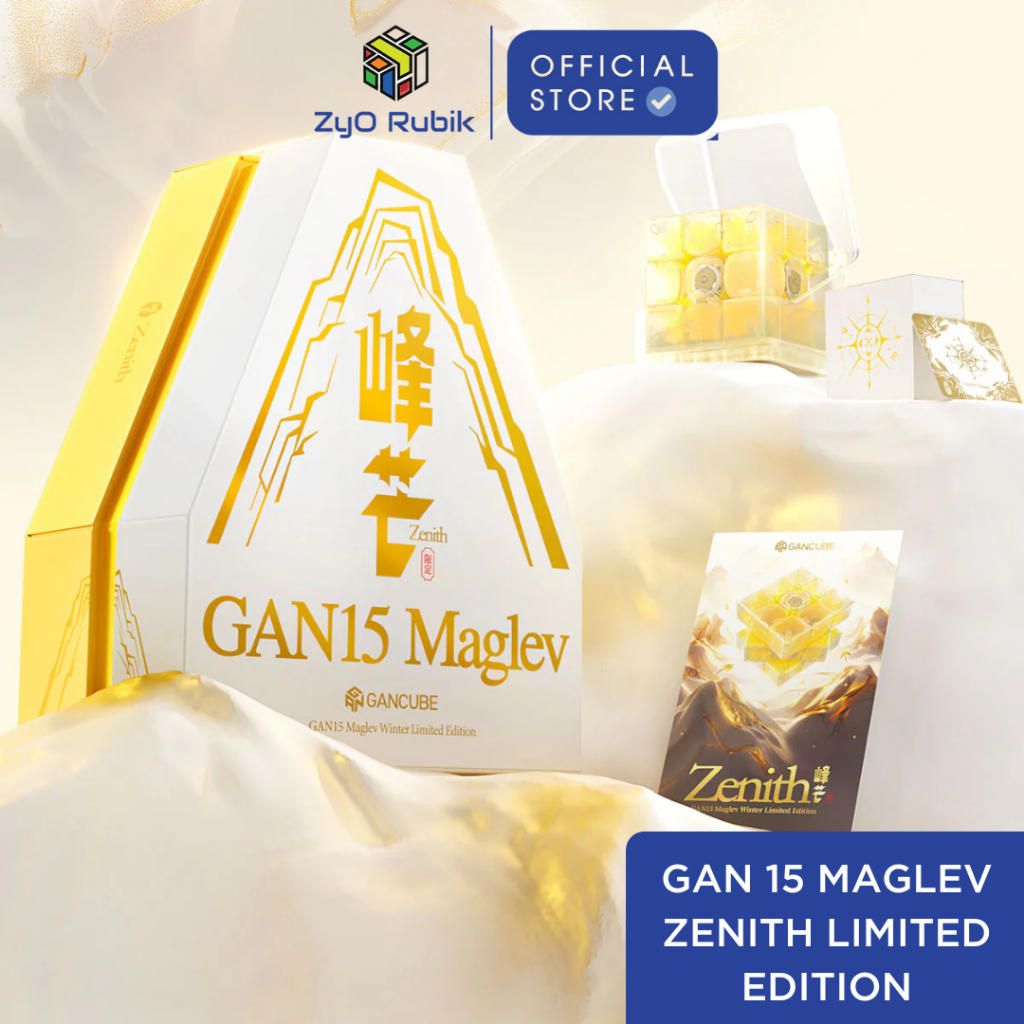 Rubik 3x3 Gan 15 Maglev Zenith Winter Limited Edition- Đồ Chơi Trí Tuệ ...
