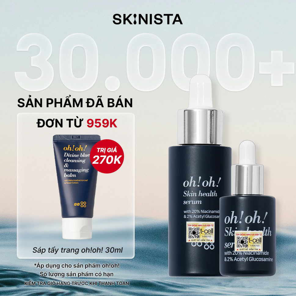 Tinh Chất oh!oh! Skin Health Serum (with 20% Niacinamide & 2% Acetyl ...
