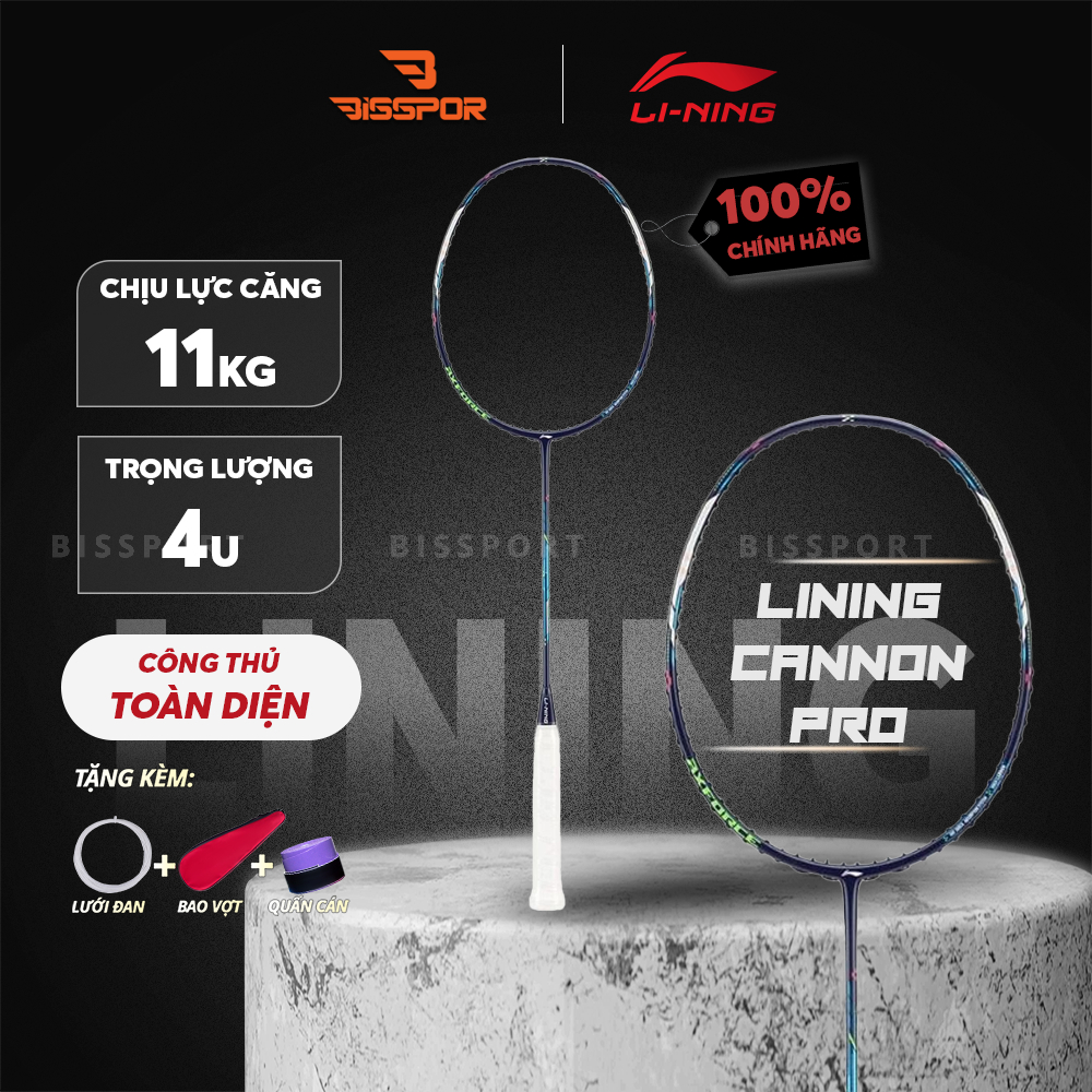 Vợt Cầu Lông Lining Axforce Cannon Pro Chính Hãng - Màu Xanh Nhám, Chịu ...
