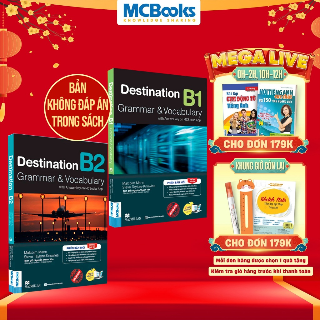 Sách - Destination B1 & B2 Grammar and Vocabulary phân loại Lẻ/Combo ...