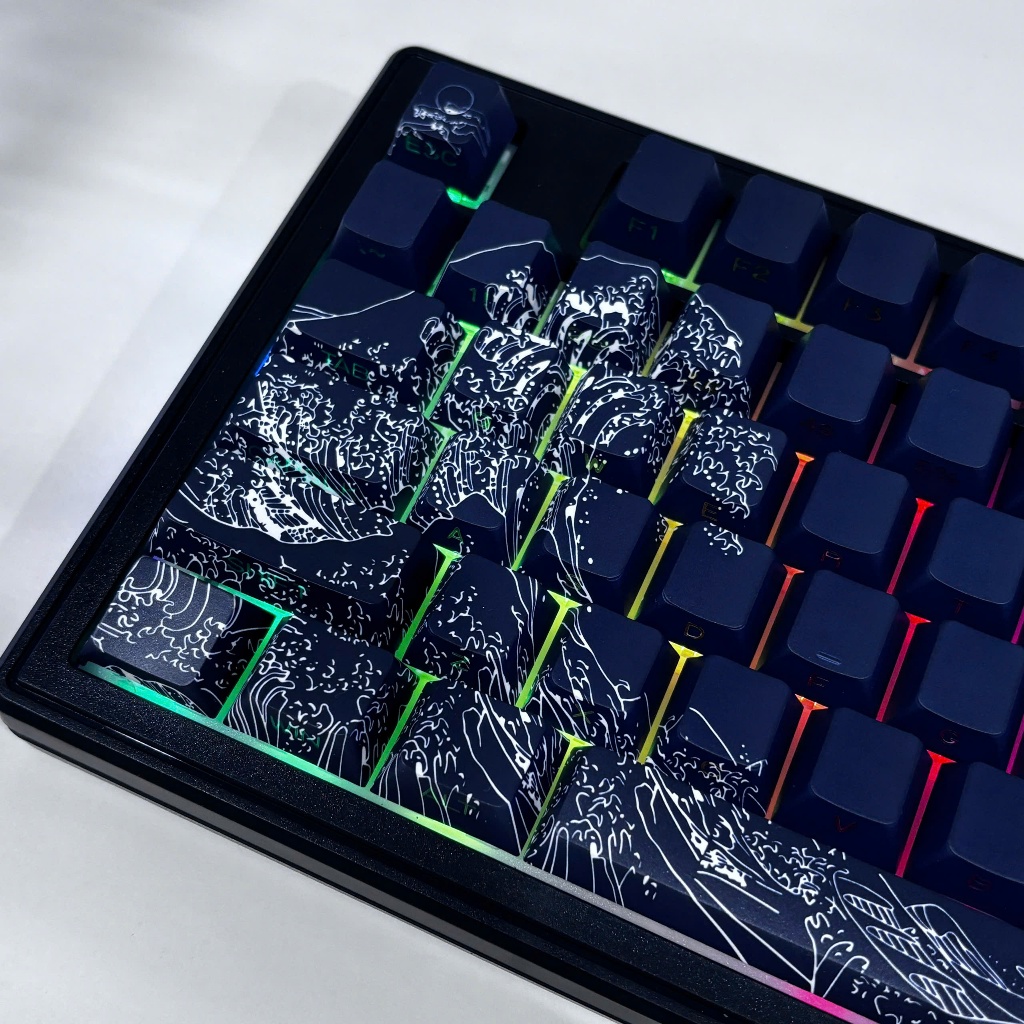 Keycap Contour - Keycap Xuyên LED Contour Side Engraved - PBT Dyesub ...