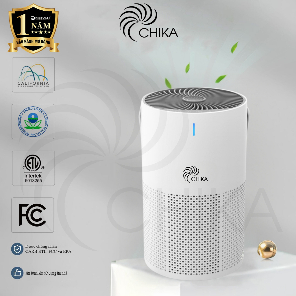 Máy Lọc Không Khí CHIKA GL-K802 Bộ Lọc HEPA Ba Lớp Màng Lọc, Diện Tích Sử Dụng 25m2 | Shopee ...