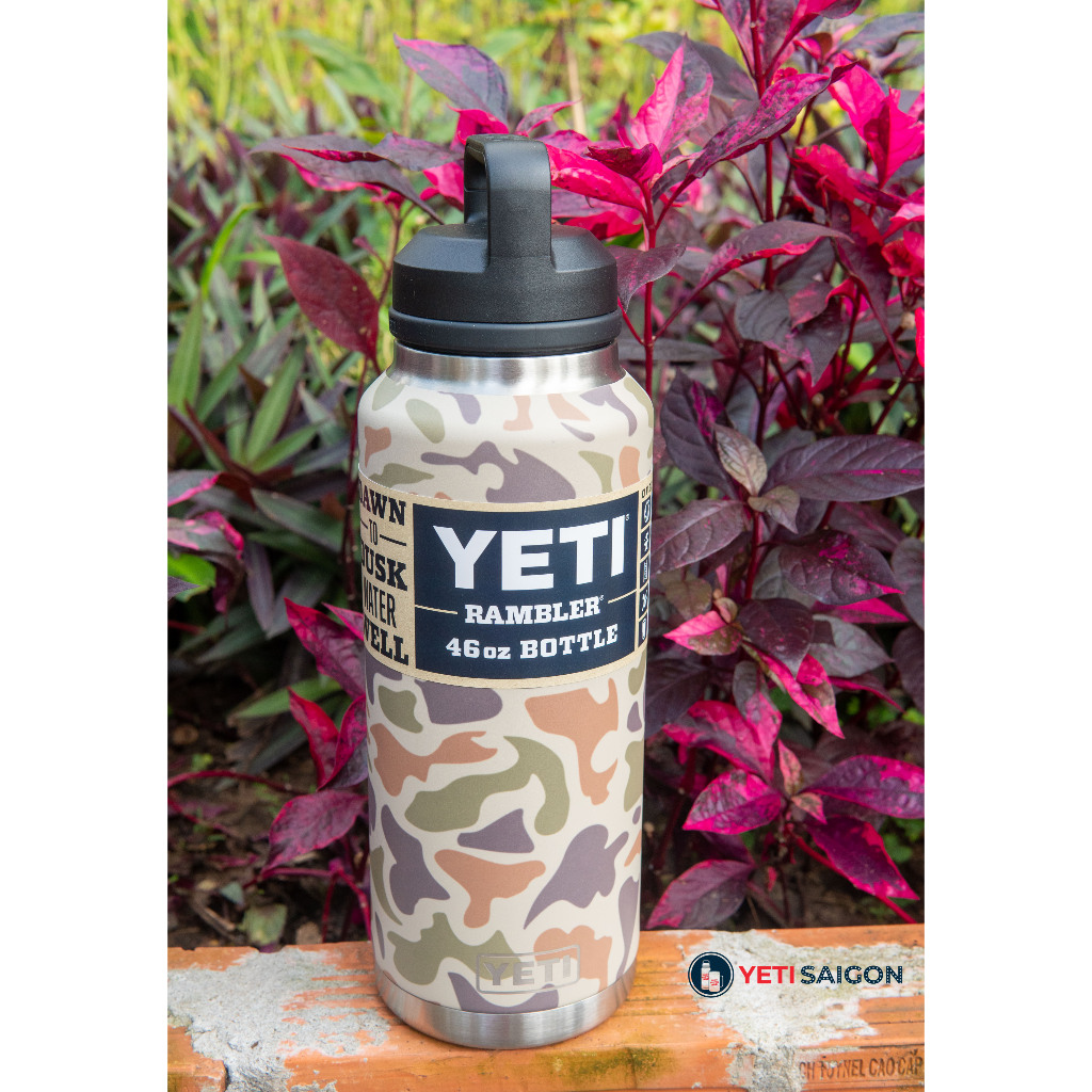 [ YETI SAIGON ] Bình Giữ Nhiệt Cao Cấp Yeti Rambler 46oz With Chug Cap ( 1380ml) Chính Hãng ...