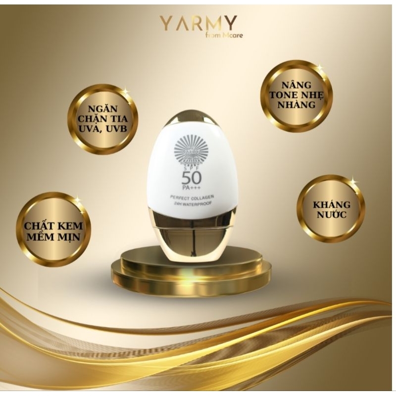Kem chống nắng Yarmy White skin Sunscreen SPF 50 PA++++ | Shopee Việt Nam