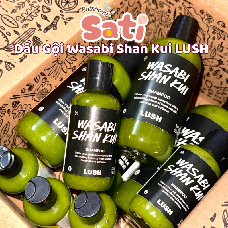 [Chiết] Dầu Gội Wasabi Shan Kui LUSH | Shopee Việt Nam