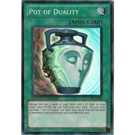 [ Bài Yugioh Chính Hãng ] Pot of Duality - CT08-EN008 - Super Rare | Shopee Việt Nam