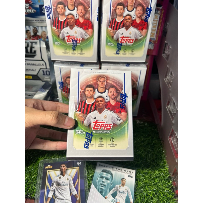 Hộp thẻ bóng đá Topps UCC Blaster Box 2024/25 | Shopee Việt Nam