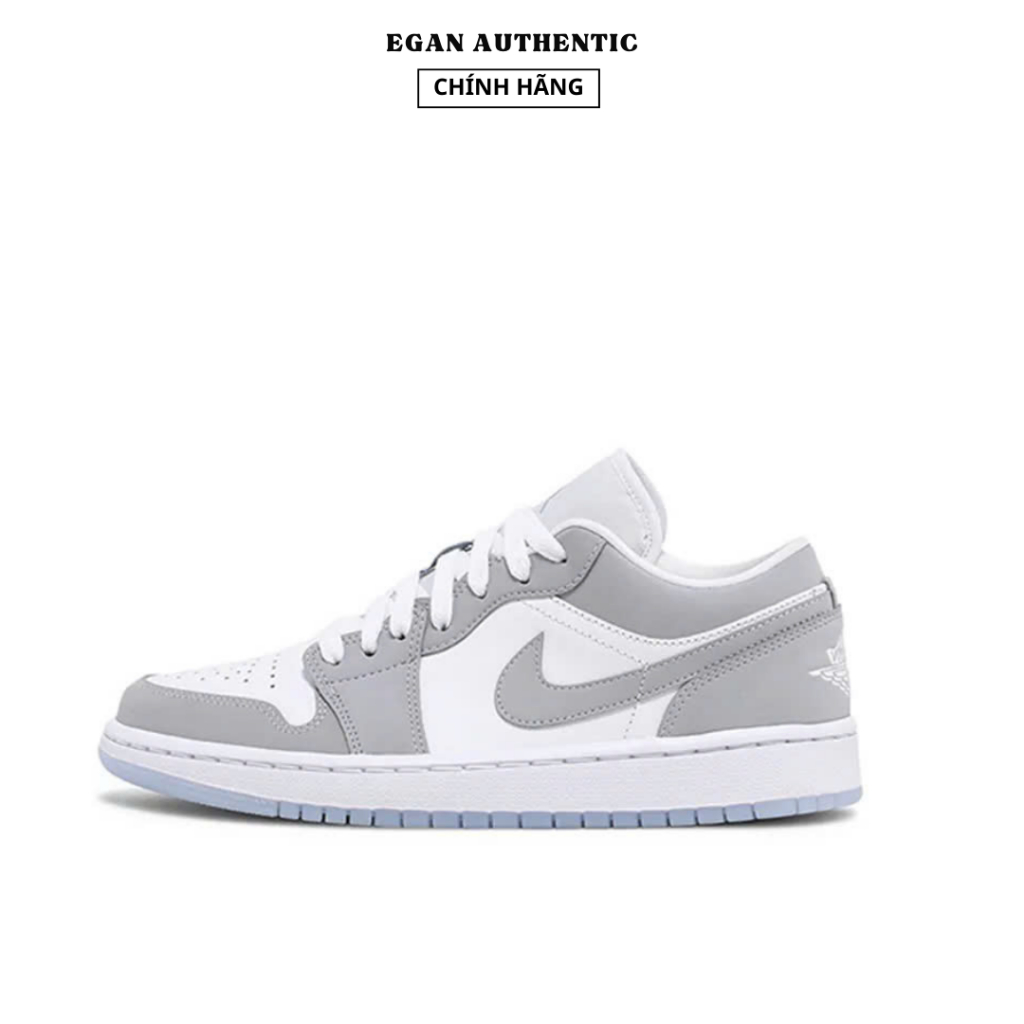 ( Hàng Chính Hãng ) Giày Air JD1 Low White Wolf Grey | Shopee Việt Nam