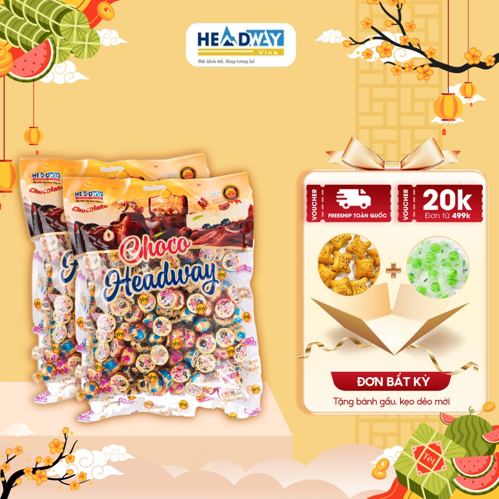 Kẹo Socola Bò Sữa HEADWAY Vina Gói Lớn Màu Sắc Bắt Mắt Hương Vị Tuổi ...