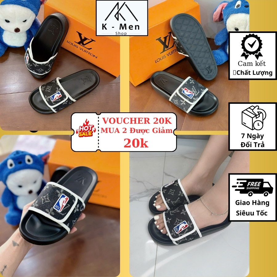 Dép Nam quai dán đế độn, Dép quai ngang Nam - Đế cao cao cấp quai dán điều chỉnh to/nhỏ Cực Hót ...