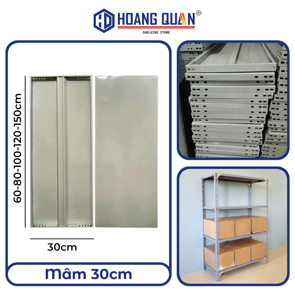 Mâm Sắt V Lỗ Ráp Kệ Dày 7Dem Rộng 30cm Dài 60 80 100 120 150cm Mâm Xám ...