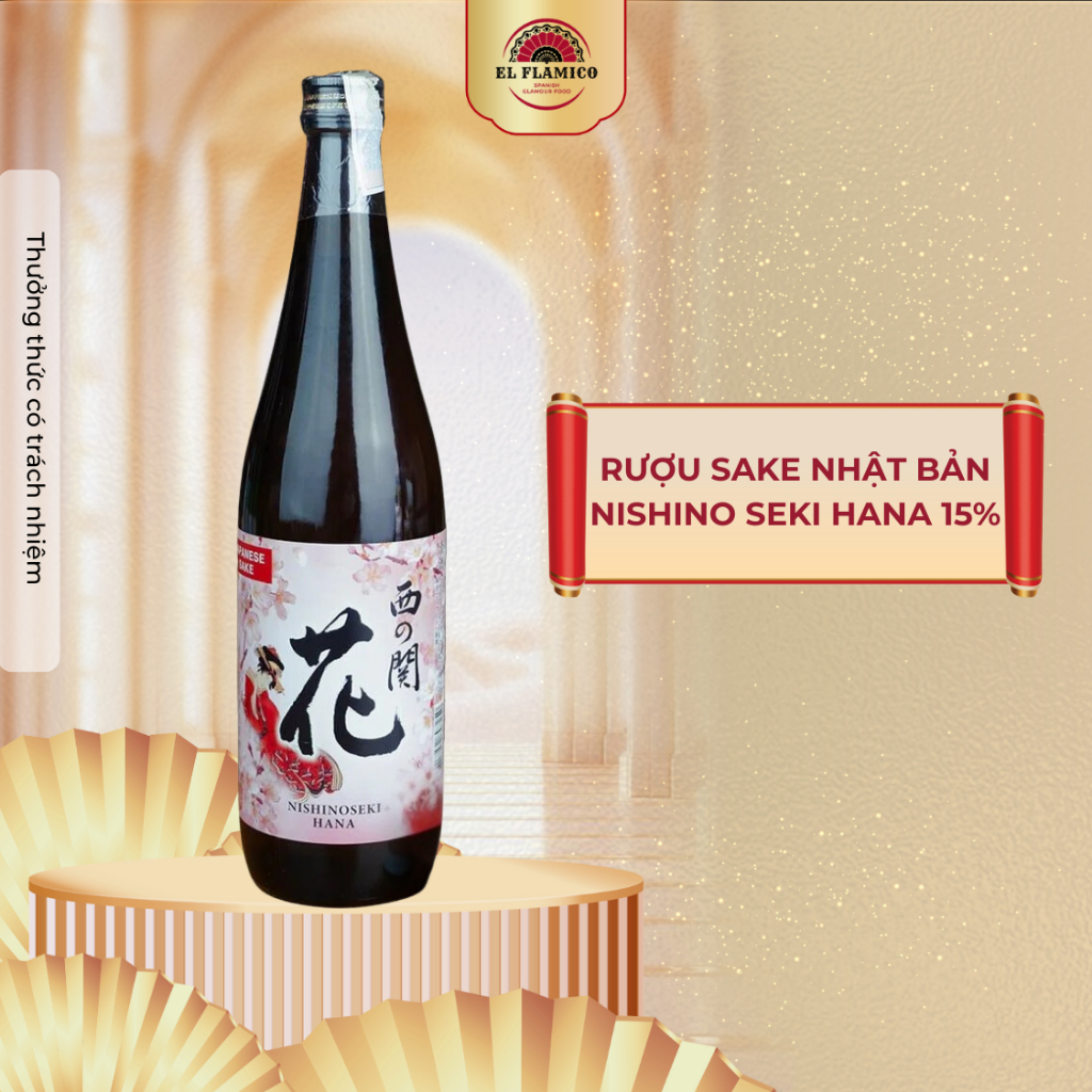 Rượu Sake Nhật Bản Nishino Seki Hana 15% | Shopee Việt Nam