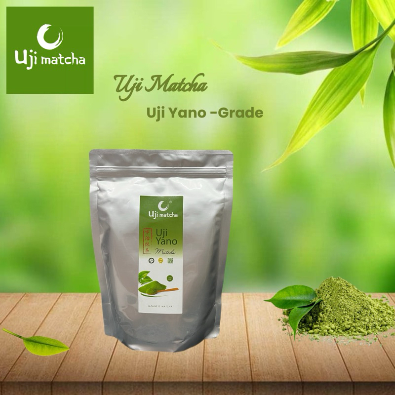 Bột trà xanh cao cấp matcha Uji:Yano grade 100g gói thông dụng,thơm ngon,chuẩn vị,công nghệ Nhật ...