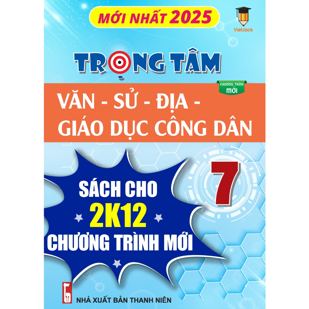 Trọng tâm Văn, Sử, Địa, GDCD lớp 7 cho cả 3 bộ Kết nối, Chân trời, Cánh ...