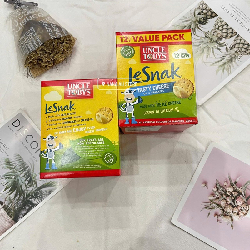 Bánh Quy Phô Mai LeSnak hộp 12 khay | Shopee Việt Nam