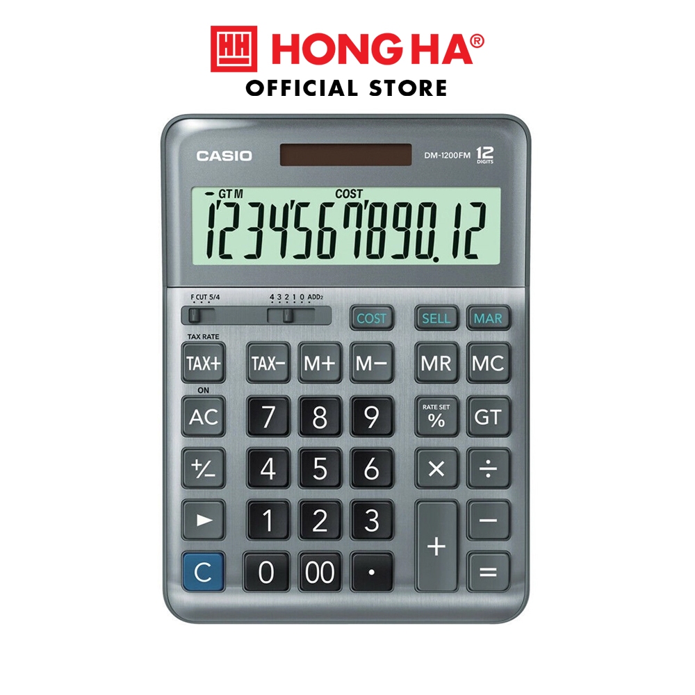 Máy tính Casio DF-120FM dành cho cửa hàng, shop bán hàng và văn phòng | Shopee Việt Nam