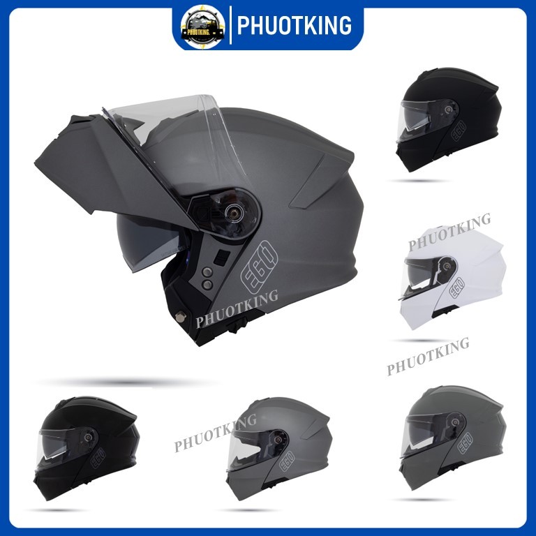 Mũ bảo hiểm fullface EGO E91 lật hàm 2 kính chính hãng - PHUOTKING ...