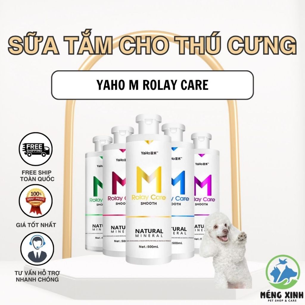 Sữa Tắm Chó Mèo M Rolay Care - 500ml - Méng Xinh | Shopee Việt Nam