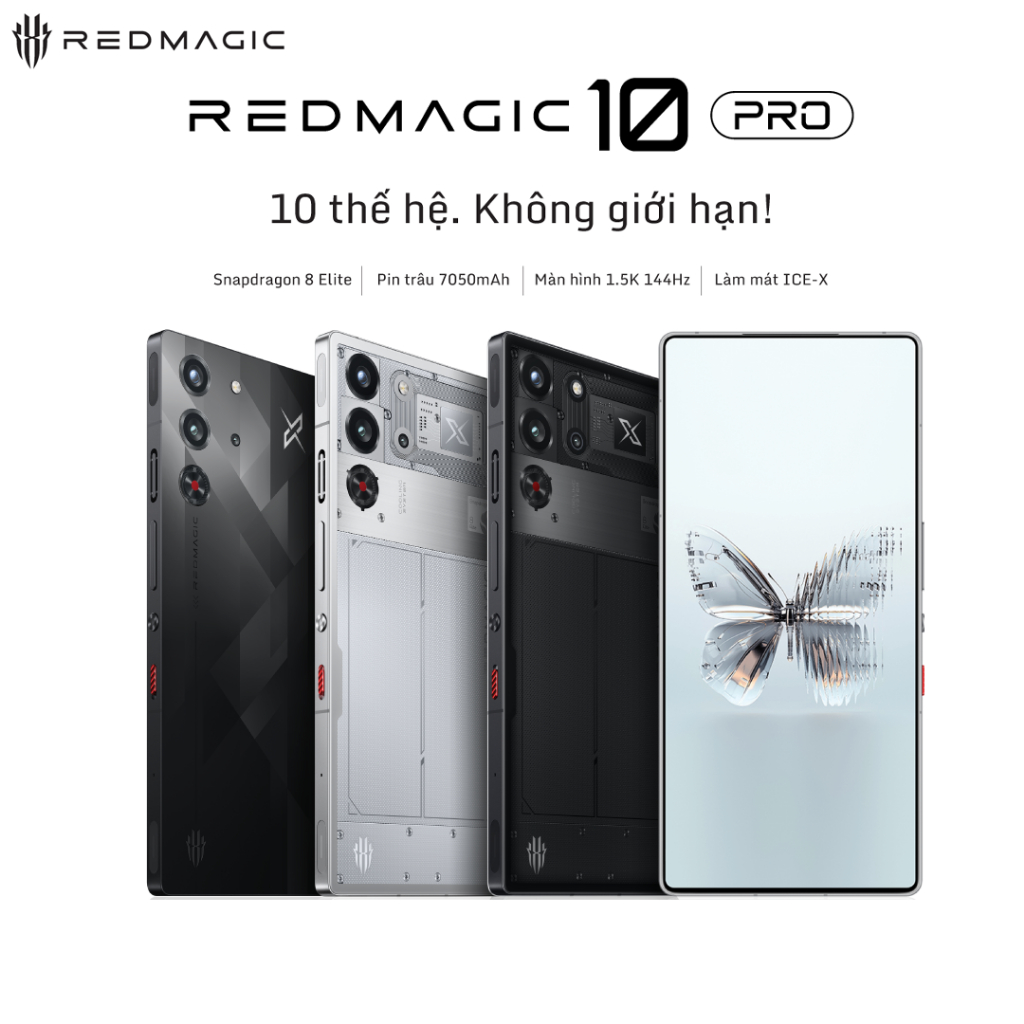 (Bản quốc tế chính hãng) Điện thoại di động Gaming REDMAGIC 10 PRO ...