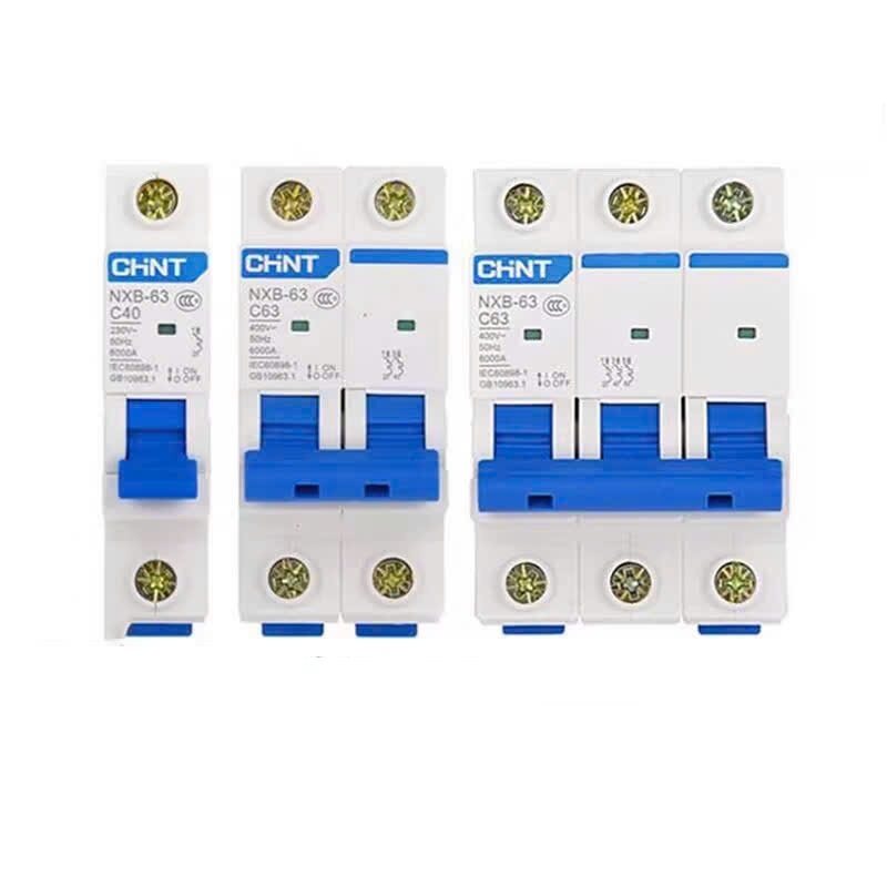 [ Chính hãng] Mcb chint 1P, 2P 16-63A -NXB-63-C16A, 20A, 25A, 32A, 40A ...