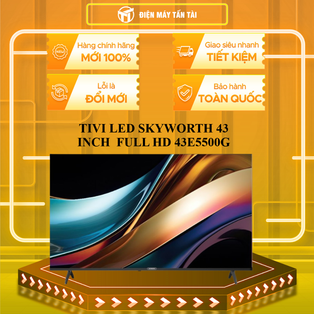 43E5500G - TIVI LED SKYWORTH 43 INCH FULL HD 43E5500G - ĐIỀU KHIỂN ...