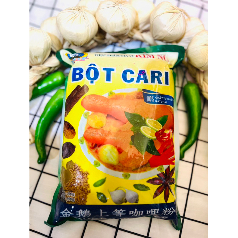 BỘT CARI / CARY HIỆU KIM NGA -500GRAM | Shopee Việt Nam