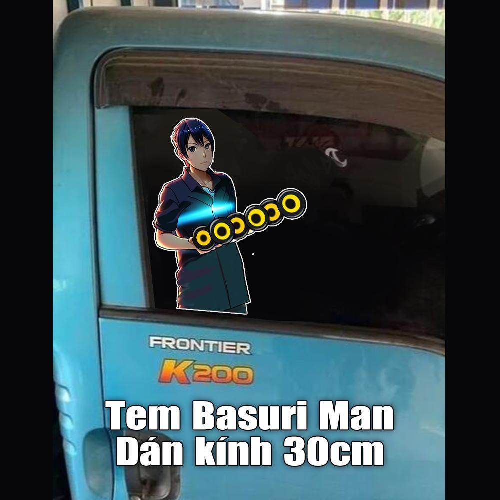 Cặp tem Basuri Man cỡ lớn (30x30cm) | HNP Studio, kèm quà tặng tem nhỏ 10k | Shopee Việt Nam