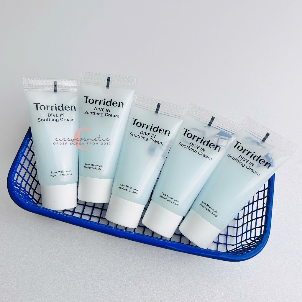 Kem Dưỡng Ẩm Torriden Dive In Soothing Cream 20ml/ Tuýp | Shopee Việt Nam
