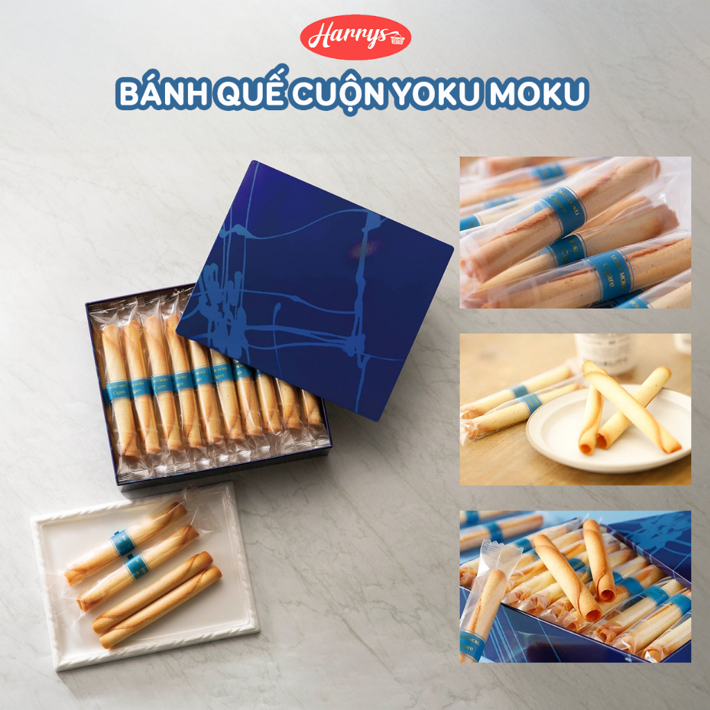 Bánh Quế Cuộn Cao Cấp Yoku Moku Nhật Bản date mới | Shopee Việt Nam