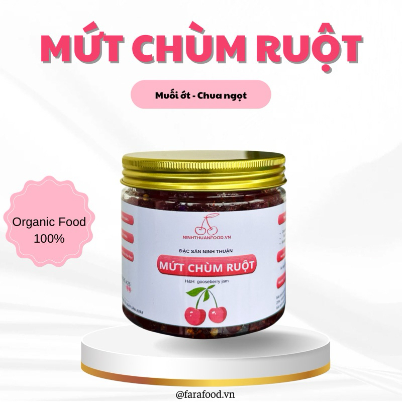 MỨT CHÙM RUỘT - Mứt chùm ruột muối ớt dẻo 500g thơm tự nhiên Đặc Sản Phan Rang Ninh Thuận ...