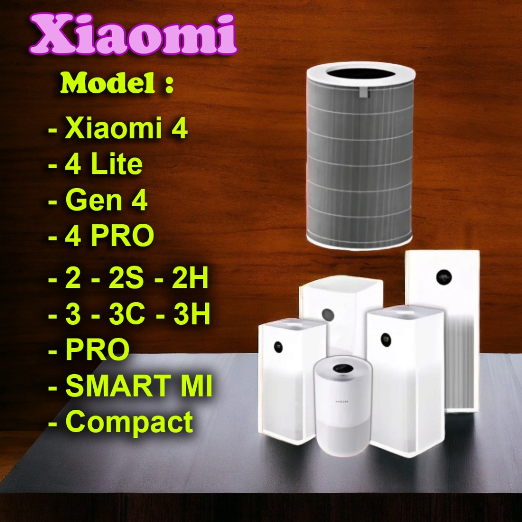 Lõi lọc không khí Xiaomi Mijia Air Purifier 4 - 4 Lite - 4Pro - Gen 4 - 2, 2S, 2H, 3, 3C, 3H ...