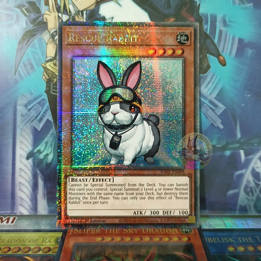 Rescue Rabbit – RA02-EN008 – Quarter Century Secret Rare [Thẻ bài Yugioh] | Shopee Việt Nam