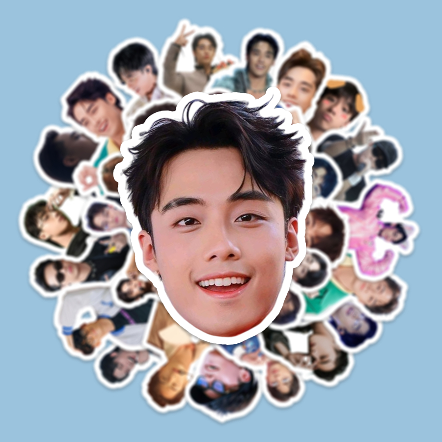 Sticker Hai Dang Doo (Hải Đăng Đu) trang trí mũ bảo hiểm,guitar,ukulele ...