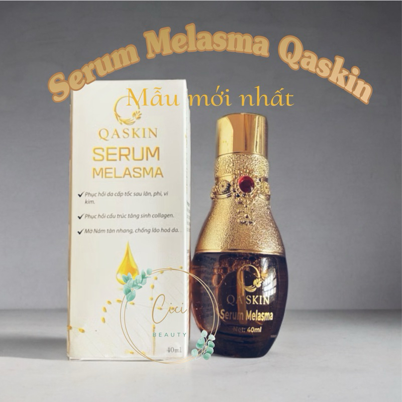 [CHÍNH HÃNG] Serum Melasma Căng Bóng , phục hồi cấu trúc da sau lăn kim phi kim QASKIN | Shopee ...