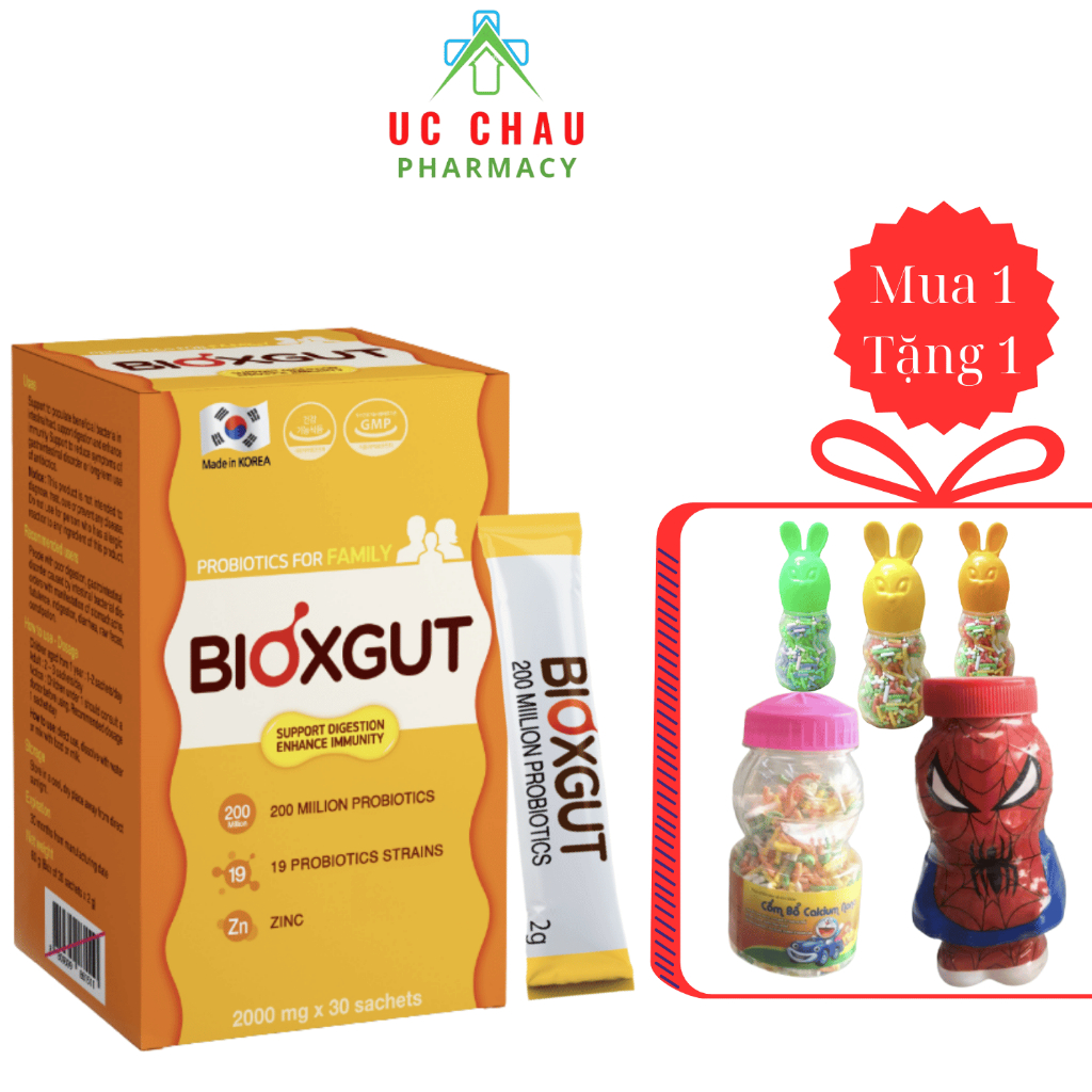 Bioxgut Men Vi Sinh Hàn Quốc – Hỗ Trợ Tiêu Hóa, Tăng Cường Đề Kháng Hộp ...