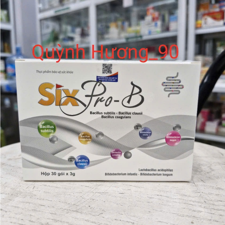 Men vi sinh SIXPRO-B hộp 30 gói SIX PRO B giúp cải thiện hệ vi sinh đường ruột cho bé | Shopee ...