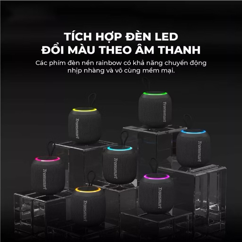 Loa Bluetooth Tronsmart T7 Mini/ T8 Mini 5.3 | Công suất 15W | 18h chơi ...