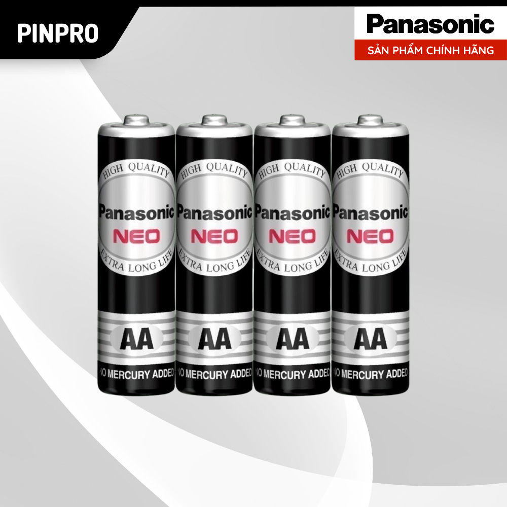 Pin AA Panasonic NEO 1,5V R6NT vỉ 4 viên - Hàng Chính Hãng | Shopee ...