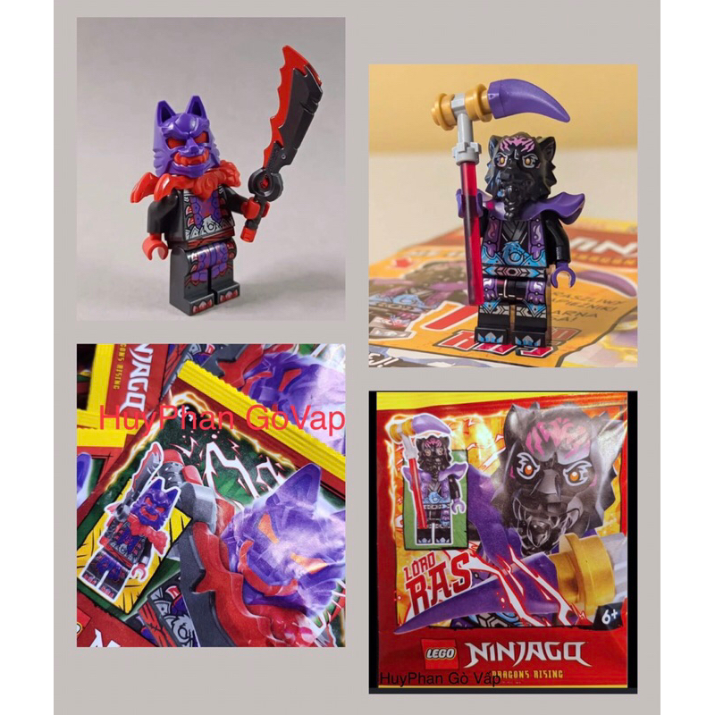 Lego Ninjago Lord Ras vs Wolf Hunter 892409 892411 dragon rising New ...