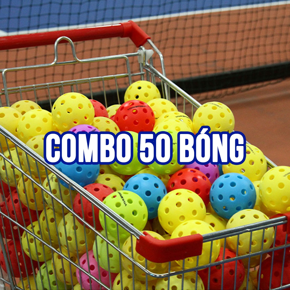 Combo 50 Bóng Tập Tiêu Chuẩn 40 Lỗ Vivn Sport | Shopee Việt Nam