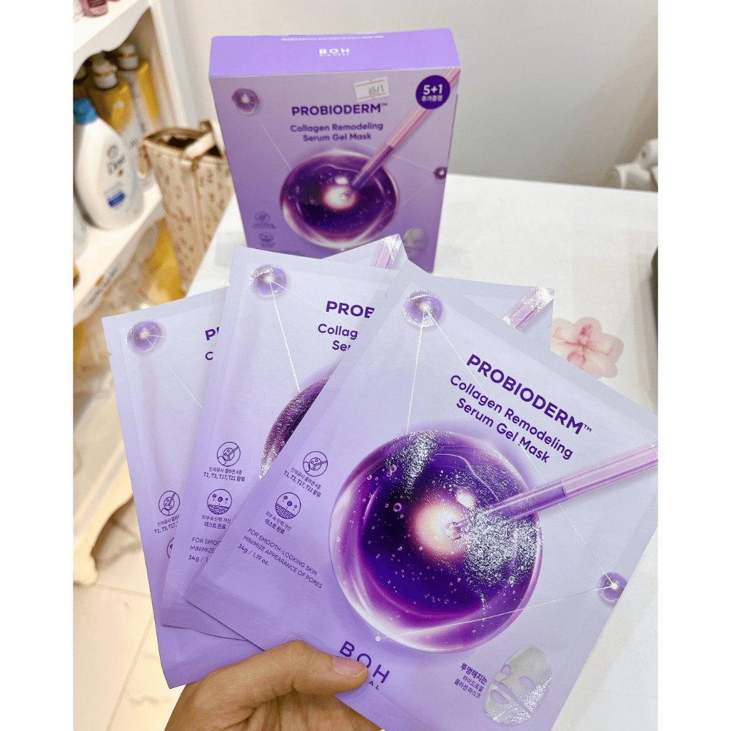 MẶT NẠ THẠCH BOH PROBIODERM COLLAGEN SERUM MASK | Shopee Việt Nam
