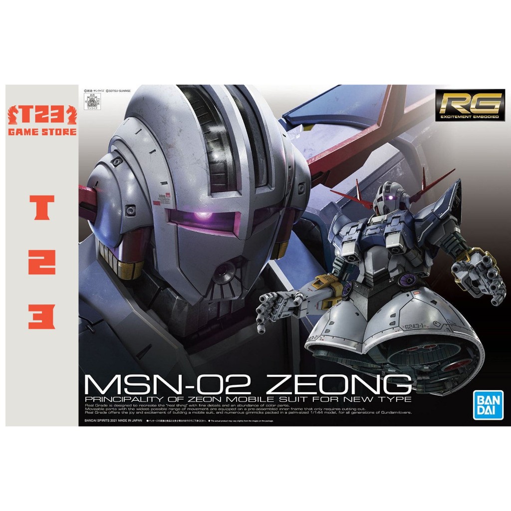 MSN-02 Zeong - RG - 1/144 - RG Zeong Mô hình Gundam chính hãng Bandai ...