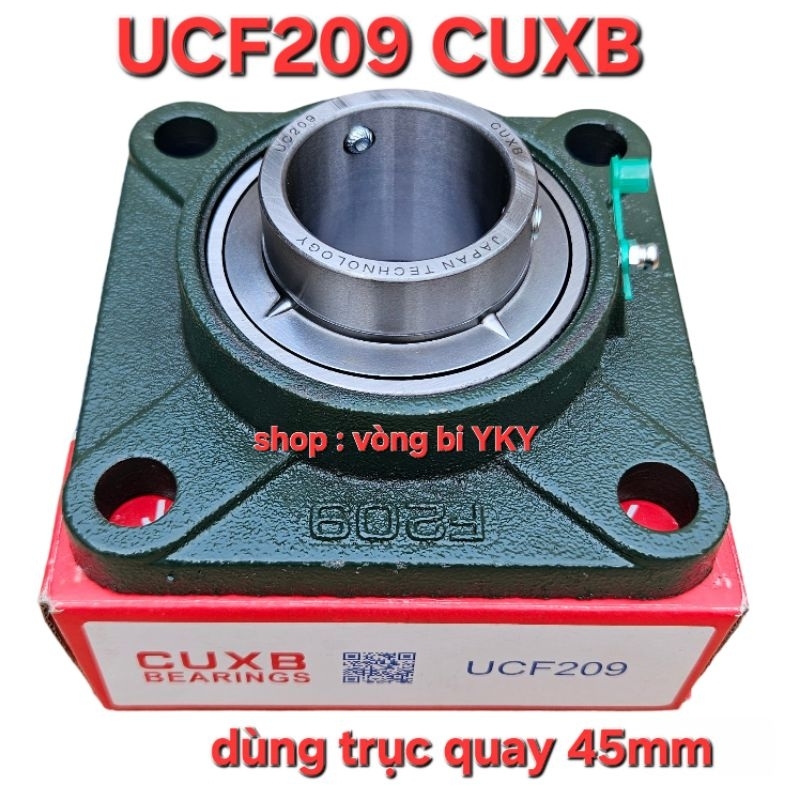 gối đỡ vòng bi UCF209 CUXB ( dùng trục quay 45mm) | Shopee Việt Nam