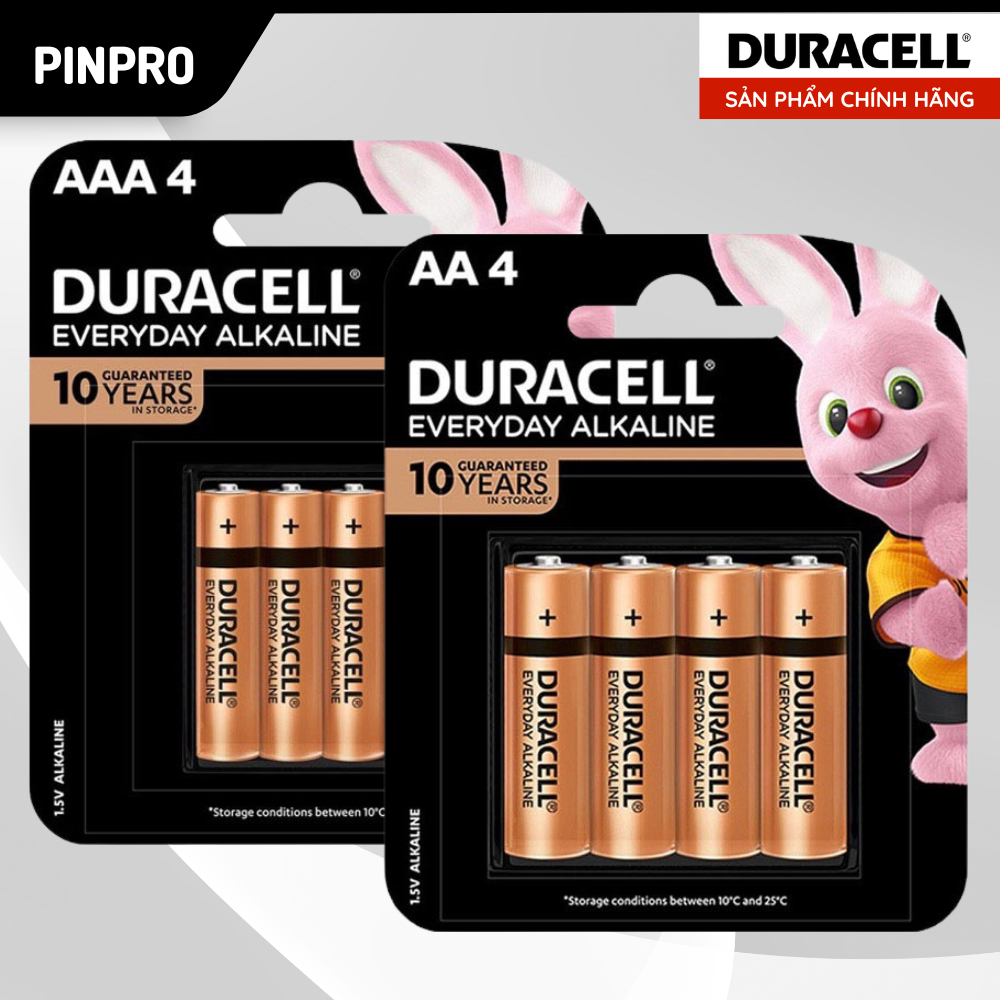Pin AA , AAA 1,5V DURACELL Everyday Siêu Bền - Hàng Chính Hãng | Shopee ...