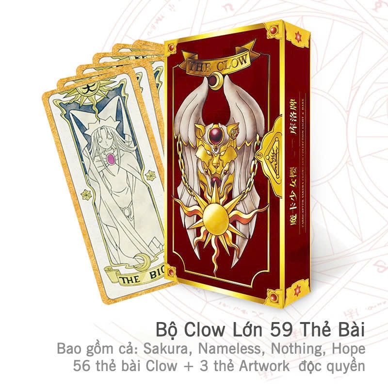 Bộ Bài Clow Classic Và Bộ Bài Sakura Classic - Bộ Bài Clow Và Sakura Cổ ...